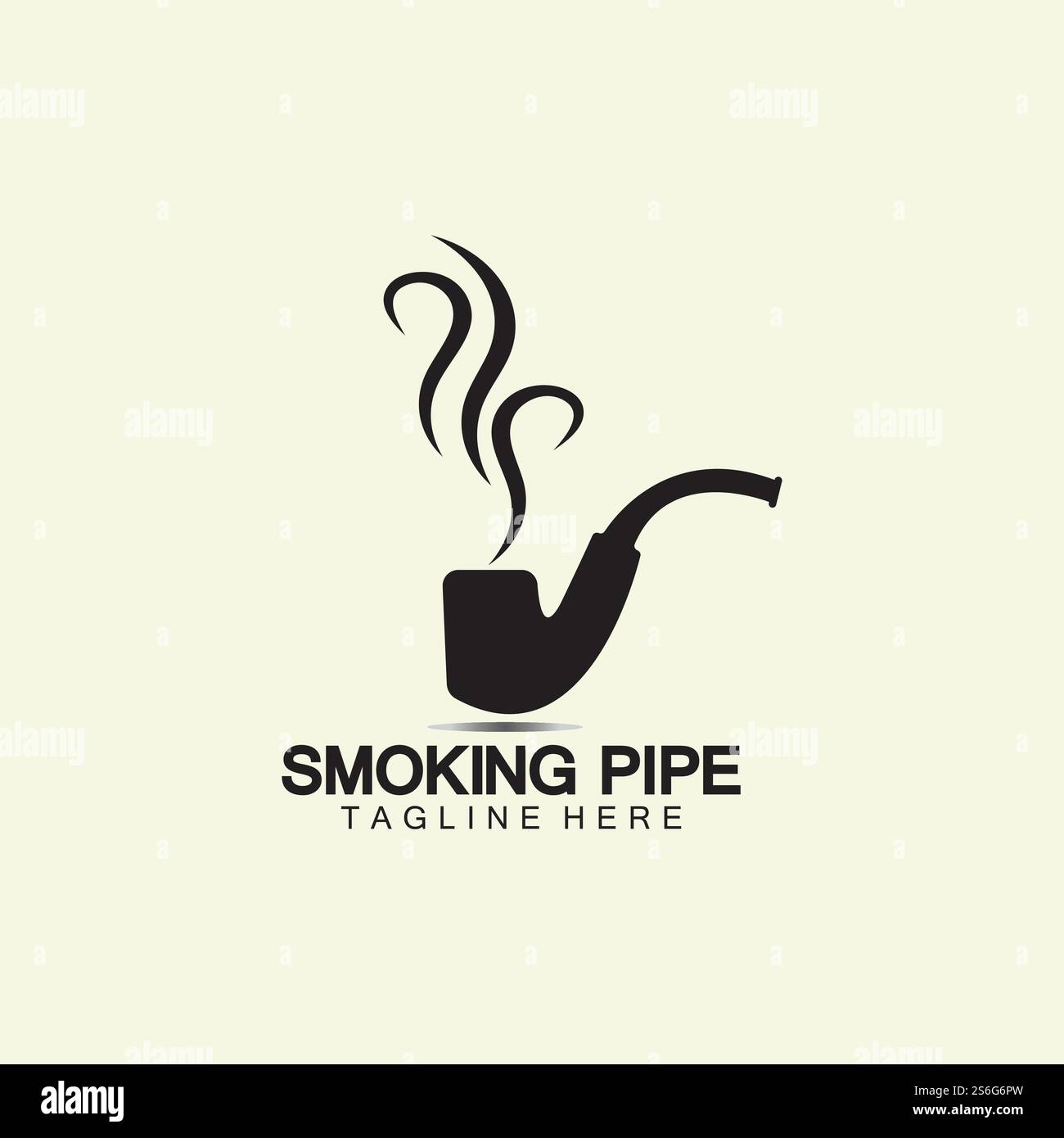 Pipe Smoking Logo icon vector illustration design.Tobacco, cigar, pipe ...