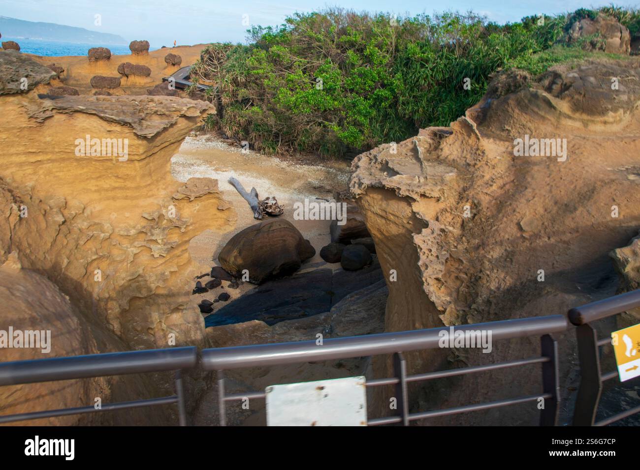 Yehliu Geopark features many fascinating rock formations on the ...