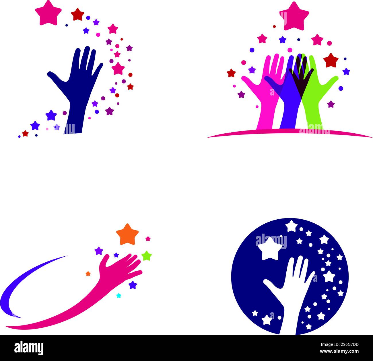 Dreams star logo vector design Stock Vector Image & Art - Alamy