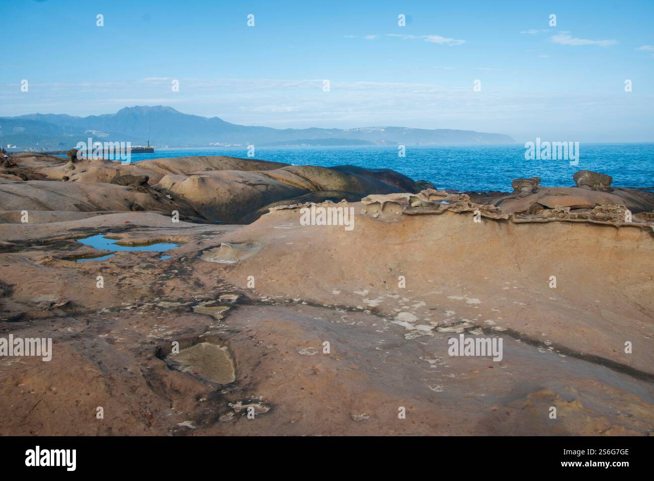 Yehliu Geopark features many fascinating rock formations on the ...