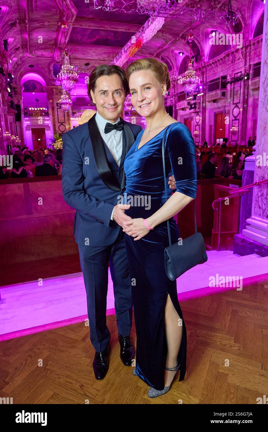 Vienna, Austria. 16th Jan, 2025. 122nd Zuckerbäckerball at Wiener ...