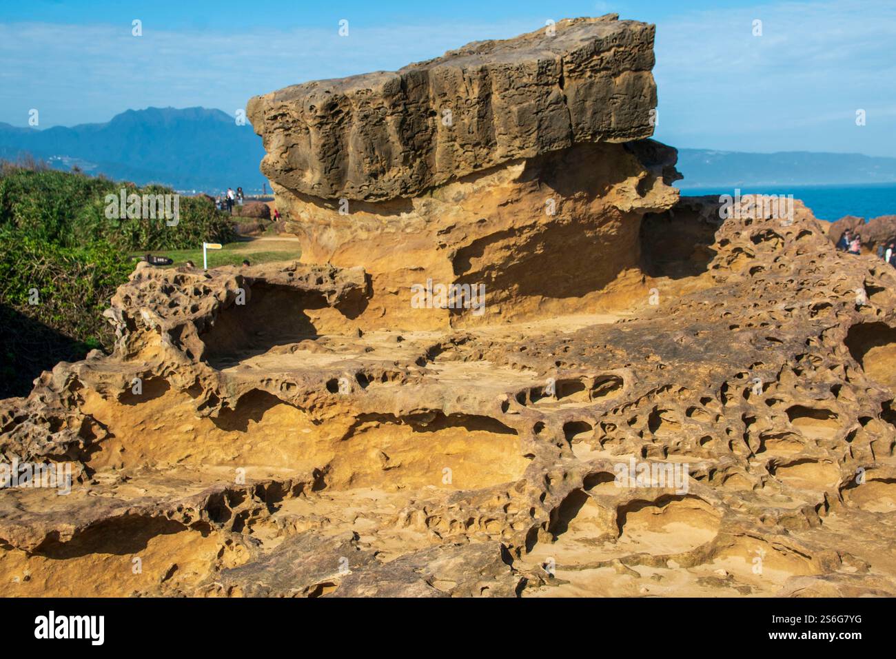 Yehliu Geopark features many fascinating rock formations on the ...