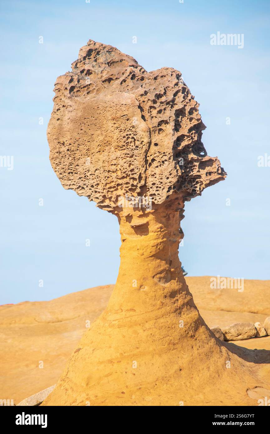 Yehliu Geopark features many fascinating rock formations on the ...