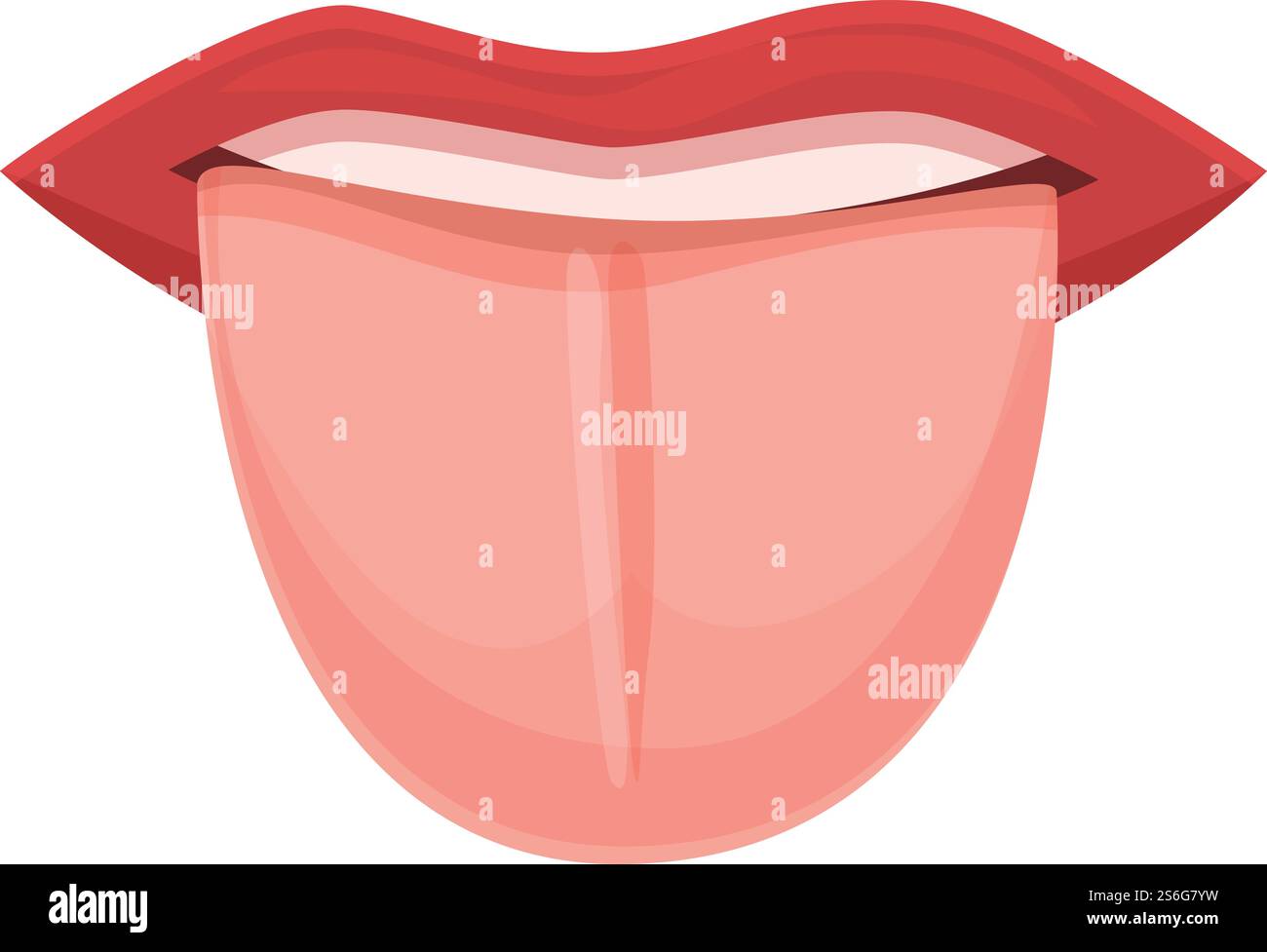 Tongue organ sense icon. Cartoon of tongue organ sense vector icon for ...