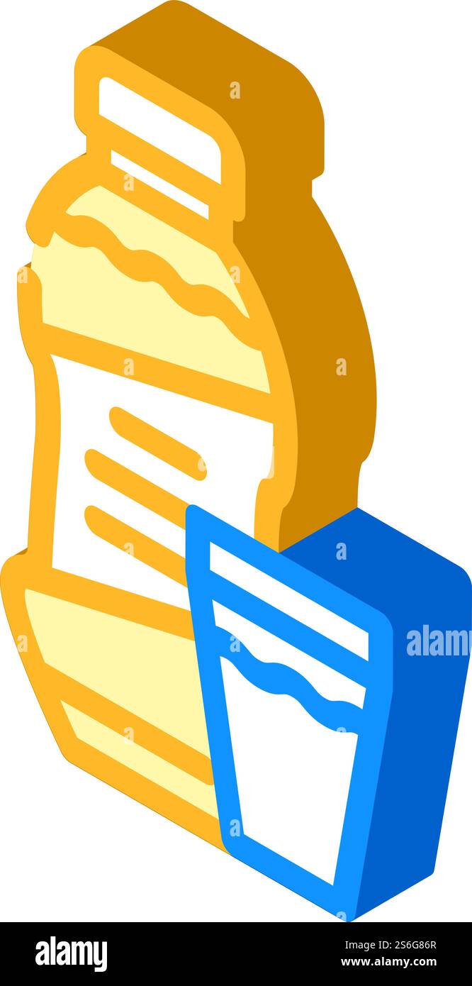 syrup canned food isometric icon vector. syrup canned food sign ...