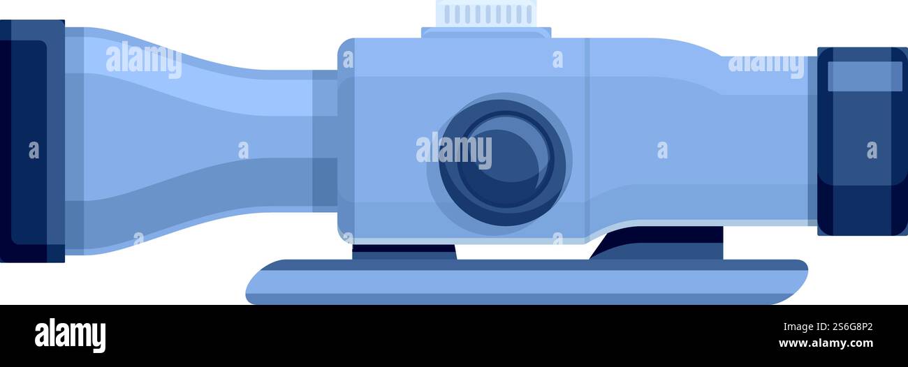 Sniper hunting scope icon. Cartoon of Sniper hunting scope vector icon ...
