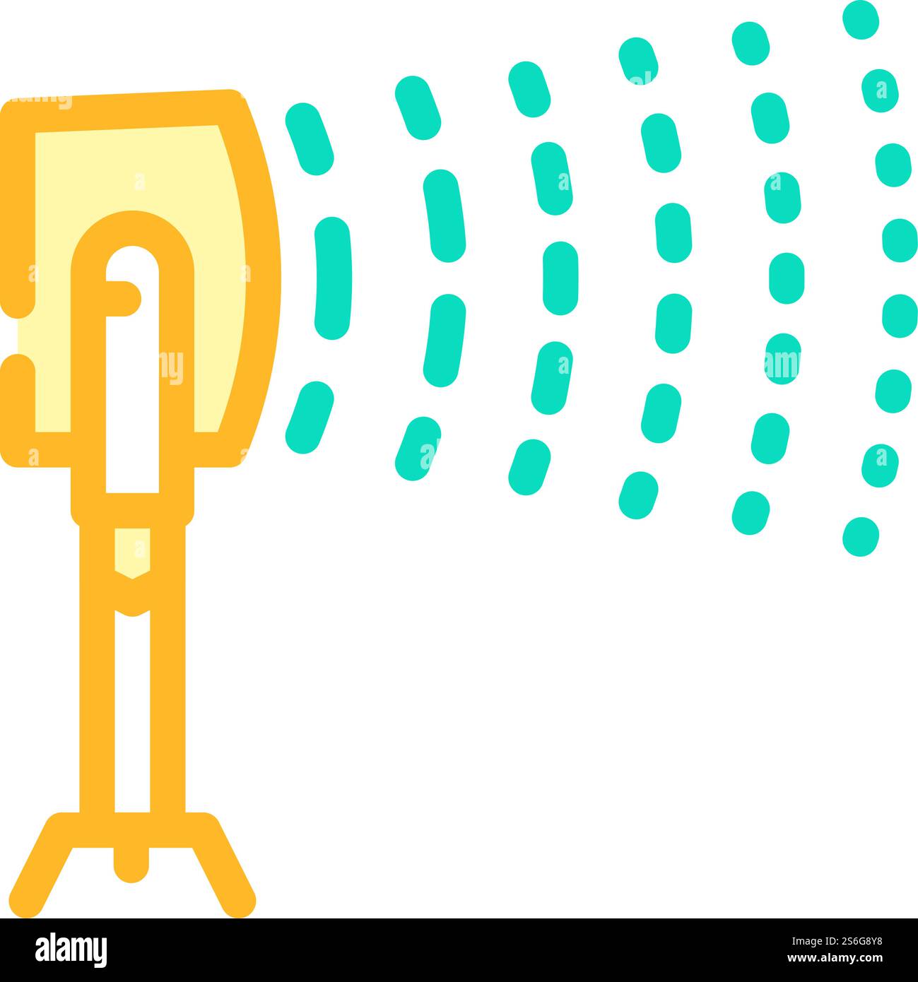 long-range acoustic device protest meeting color icon vector. long ...