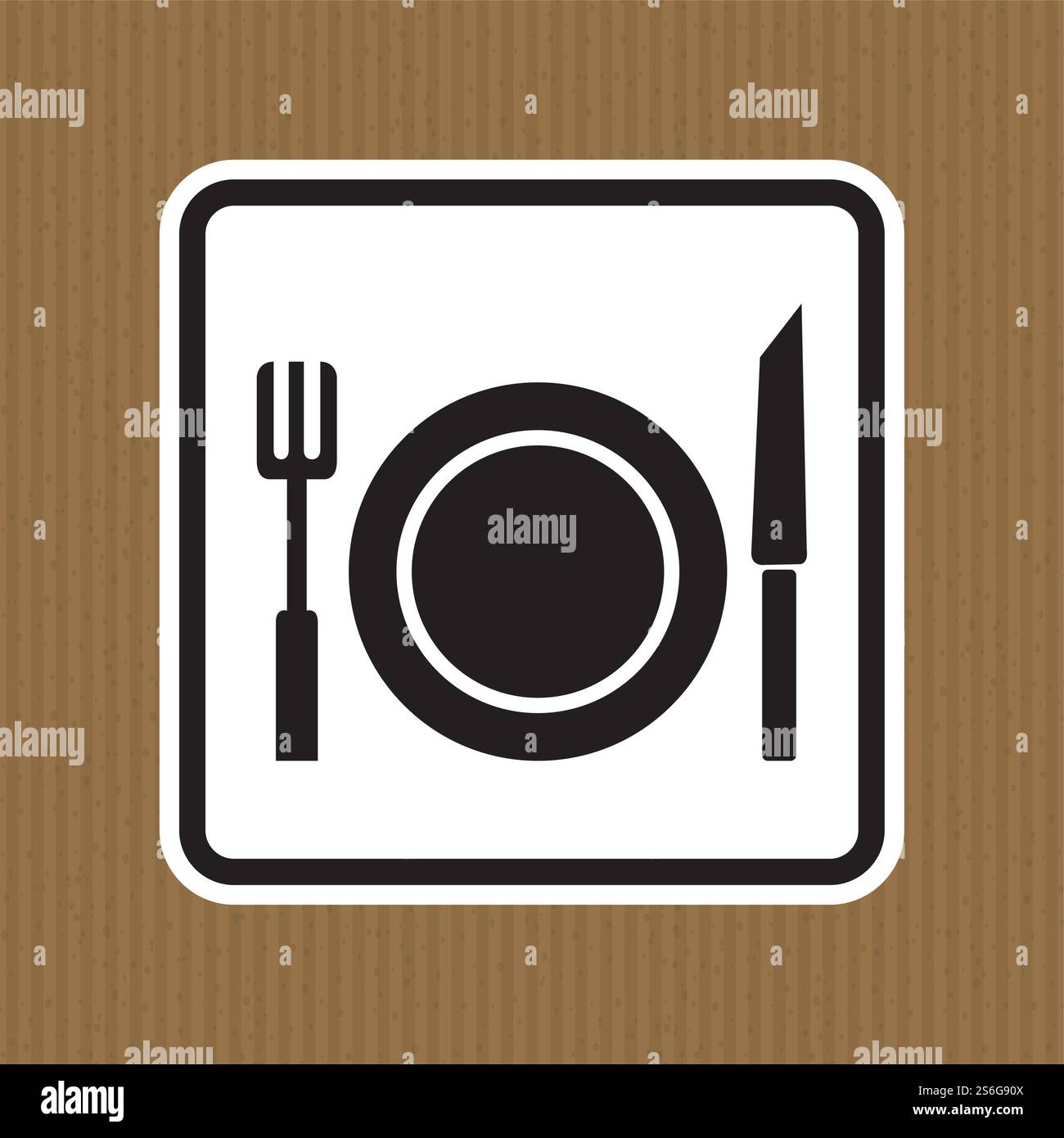 No Eating Symbol Sign Isolate On White Background,Vector Illustration ...