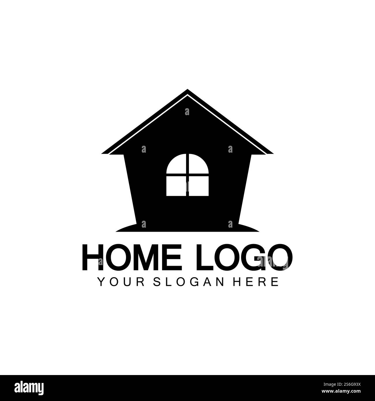 Home logo icon vector illustration design template.Home and house logo ...