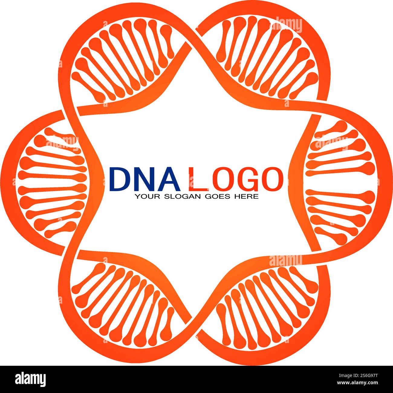 DNA vector logo design template.modern medical logotype.laboratory ...