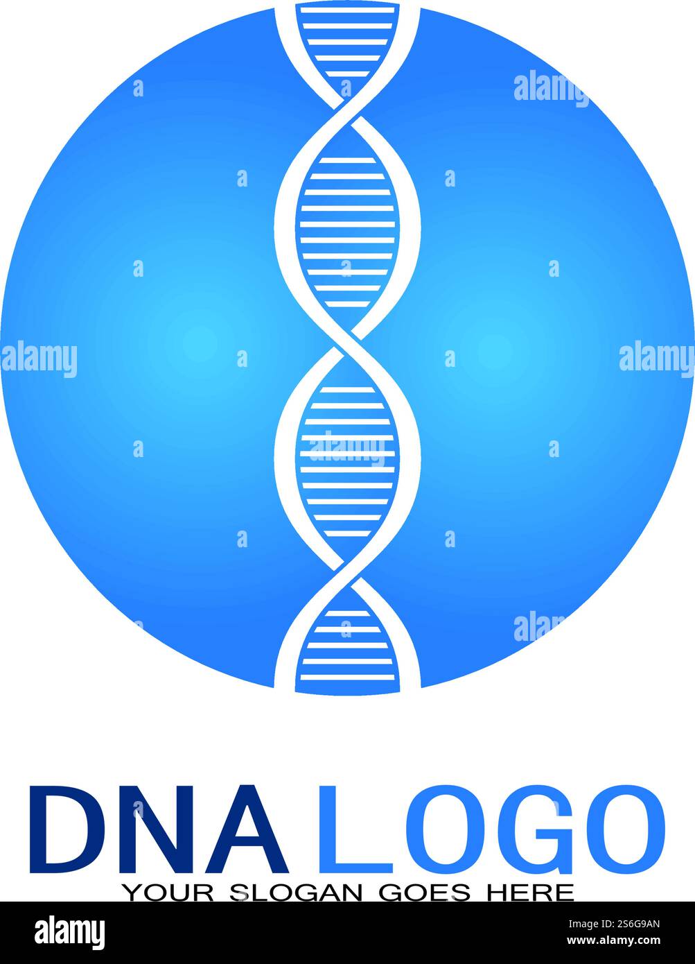 DNA vector logo design template.modern medical logotype.laboratory ...
