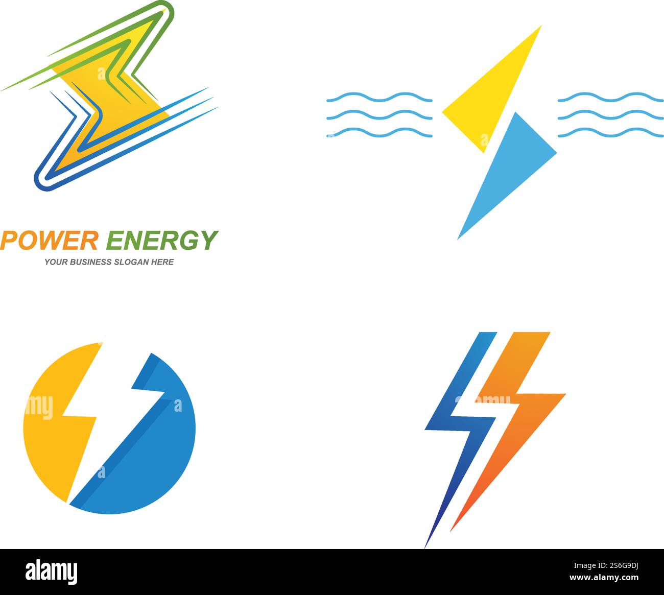 Power lightning logo vector design Stock Vector Image & Art - Alamy