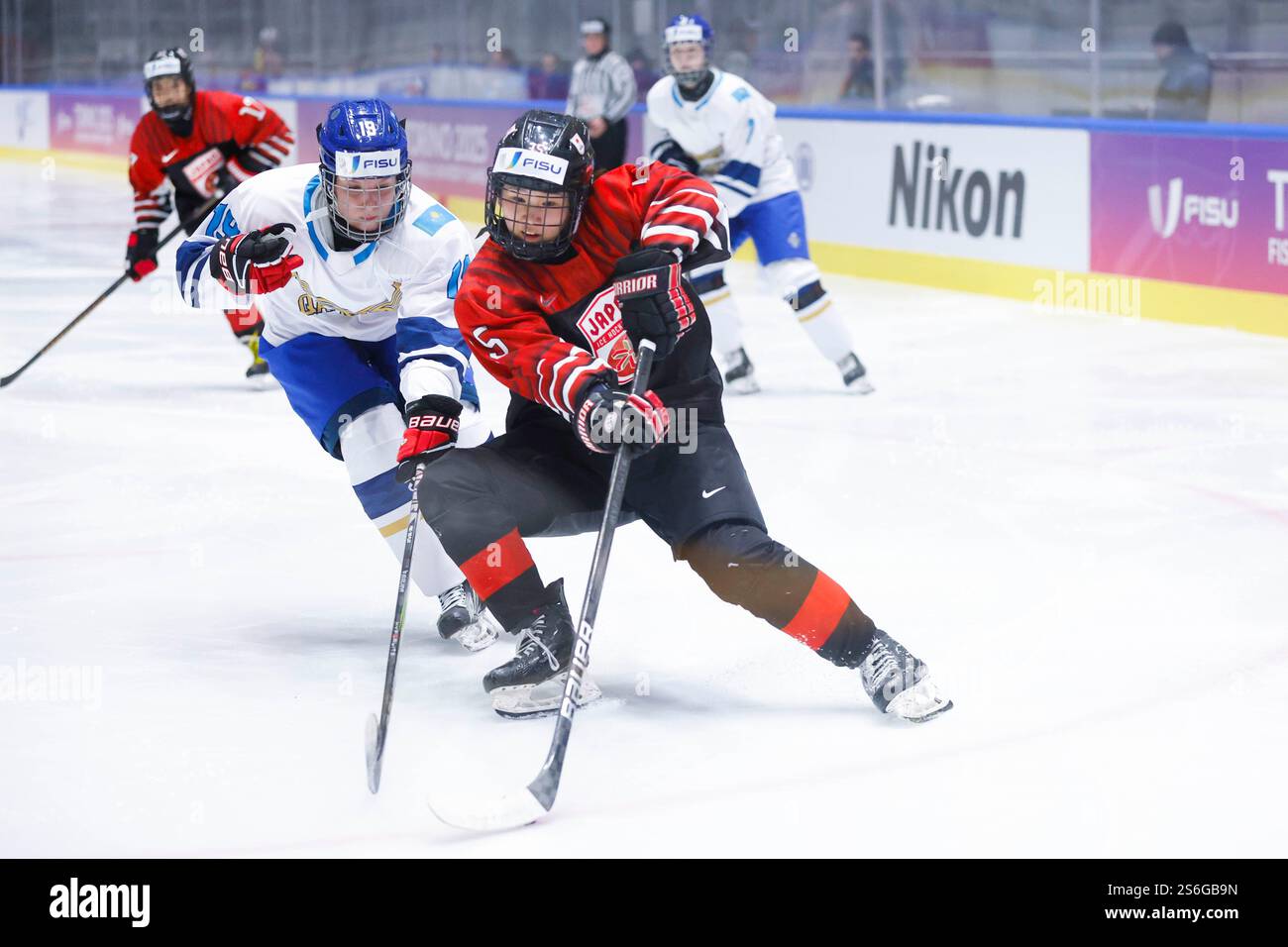 Turin, Italy. 12th Jan, 2025. Minami KAMADA (JPN) Ice Hockey : Women's ...