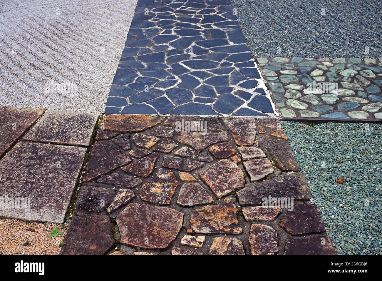 Sekizo-ji, a temple garden in Karesansui style by Shigemori Mirei in ...