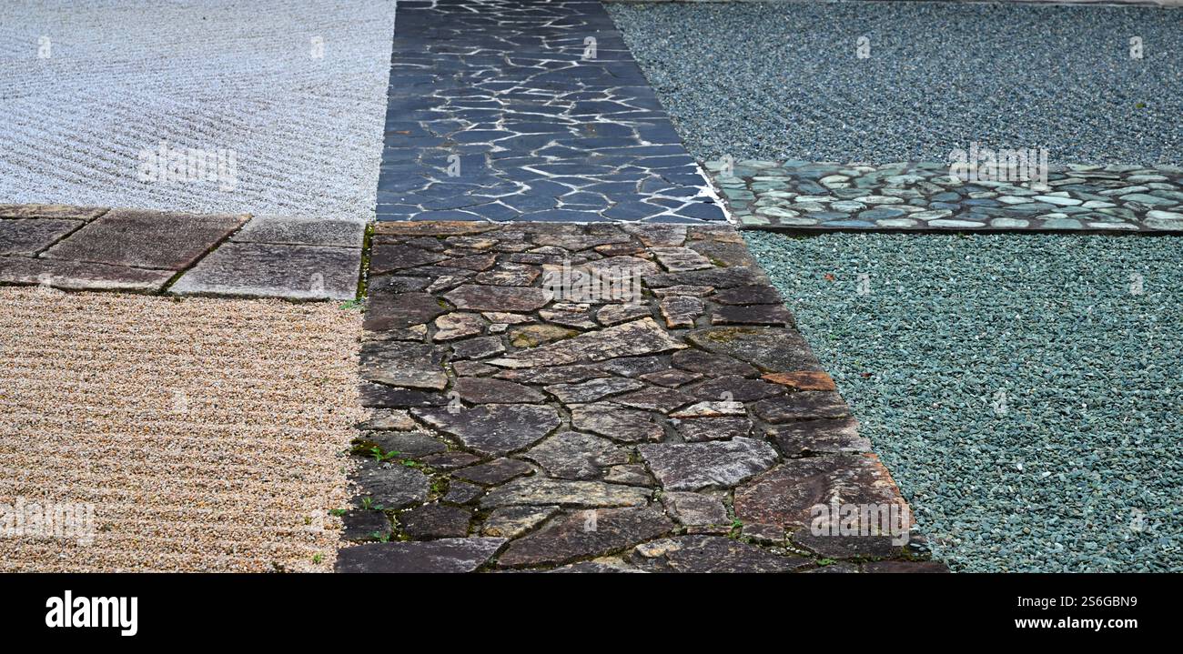 Sekizo-ji, a temple garden in Karesansui style by Shigemori Mirei in ...