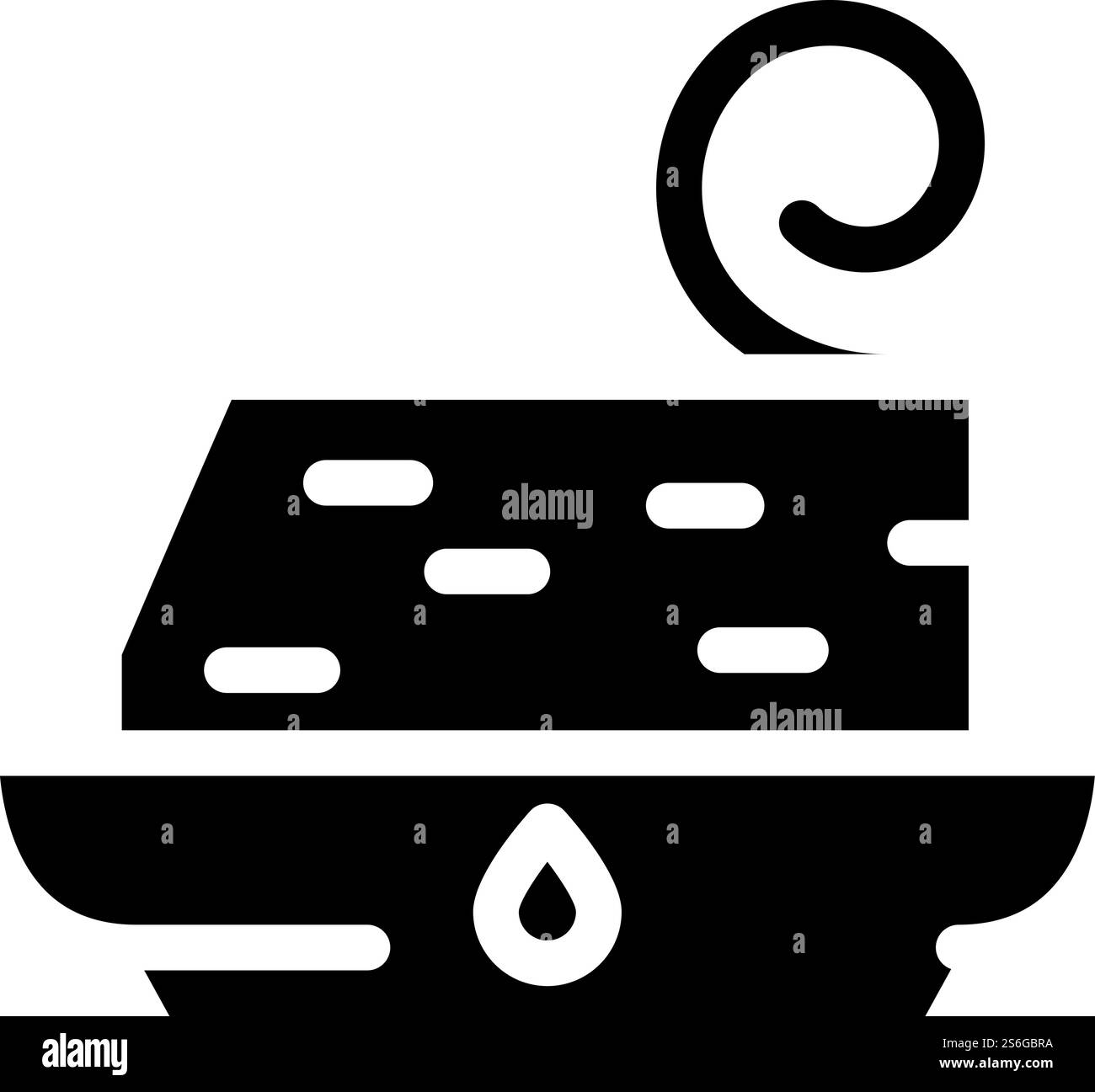 trans fat glyph icon vector. trans fat sign. isolated contour symbol ...