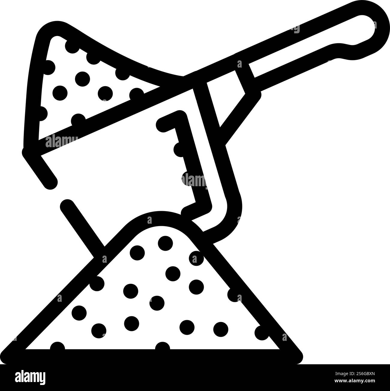 protein food additives line icon vector. protein food additives sign ...