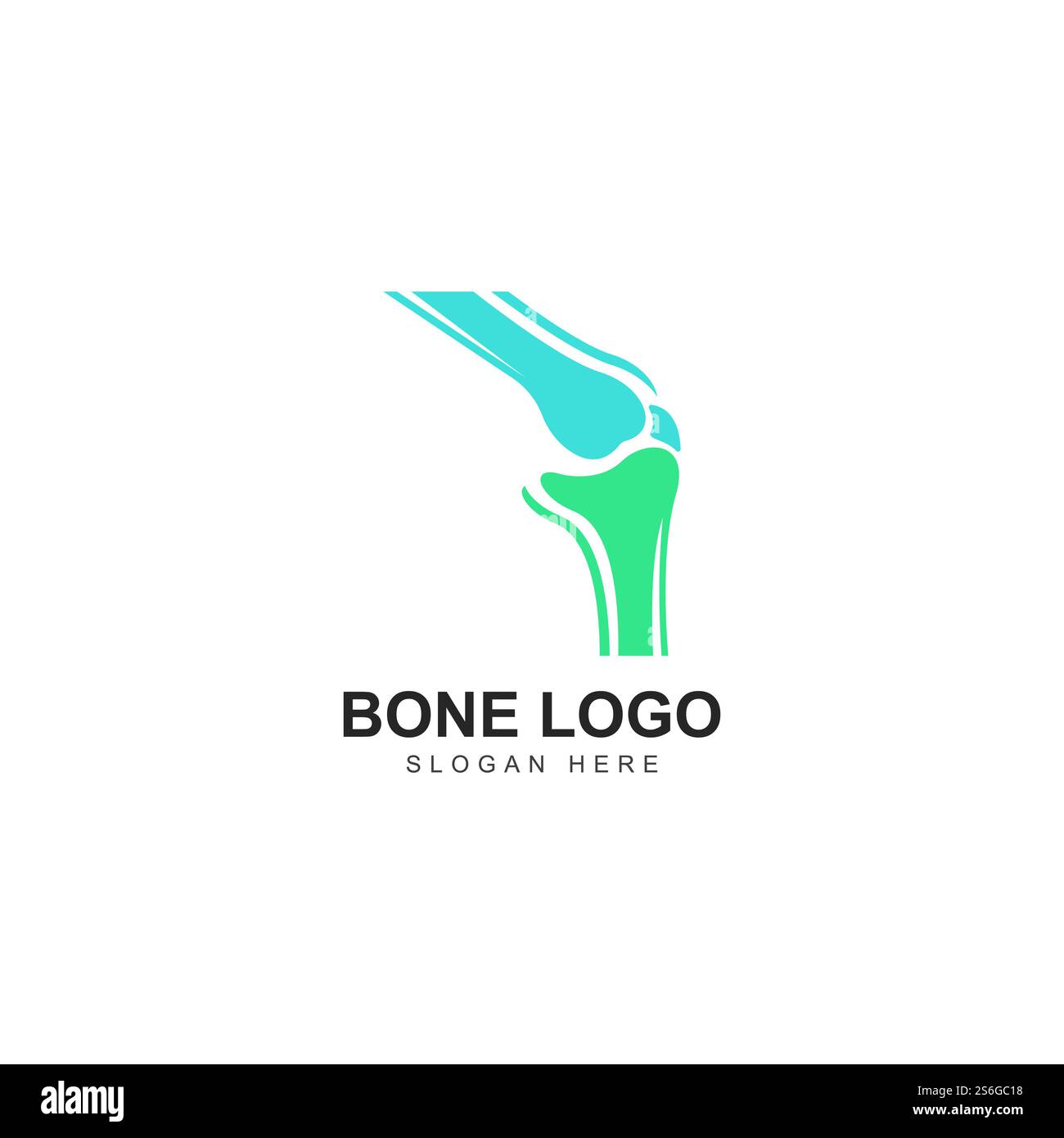 bone logo icon vector design Stock Vector Image & Art - Alamy