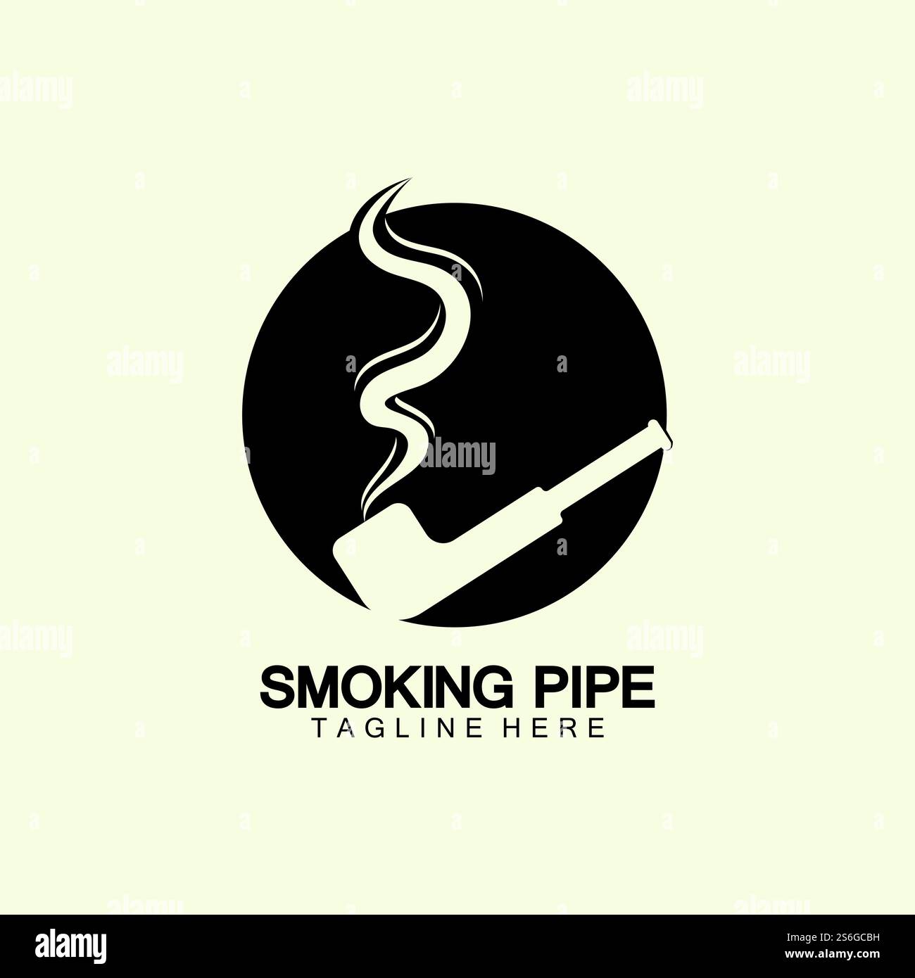 Pipe Smoking Logo icon vector illustration design.Tobacco, cigar, pipe ...