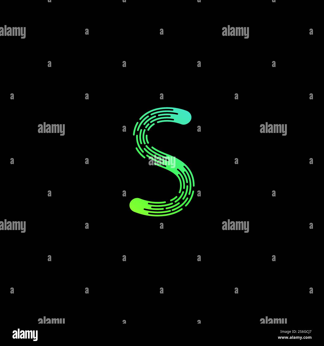 Modern S Initial letter alphabet font logo vector design Stock Vector ...