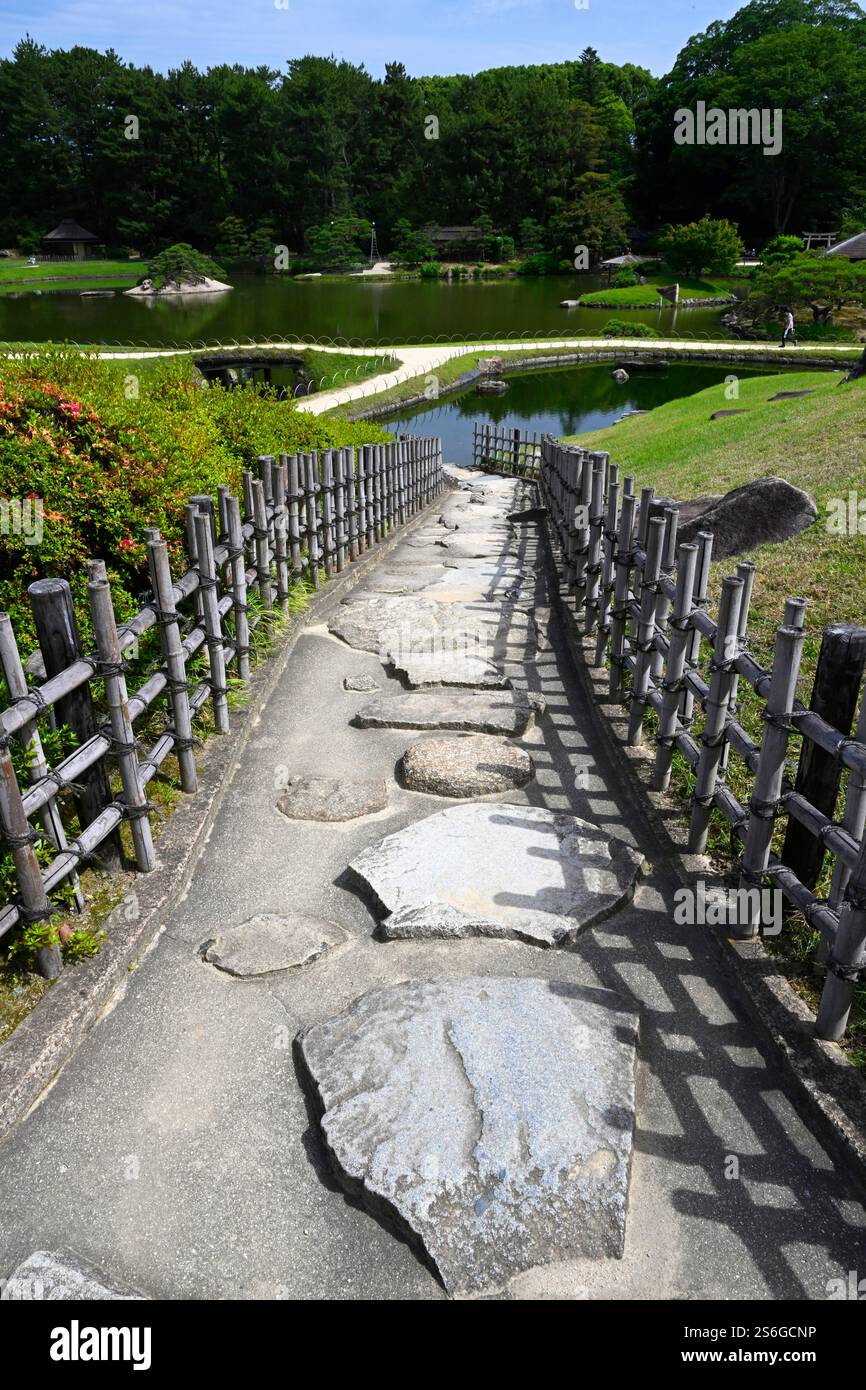 Japan, Okayama,Korakuen garden Stock Photo - Alamy