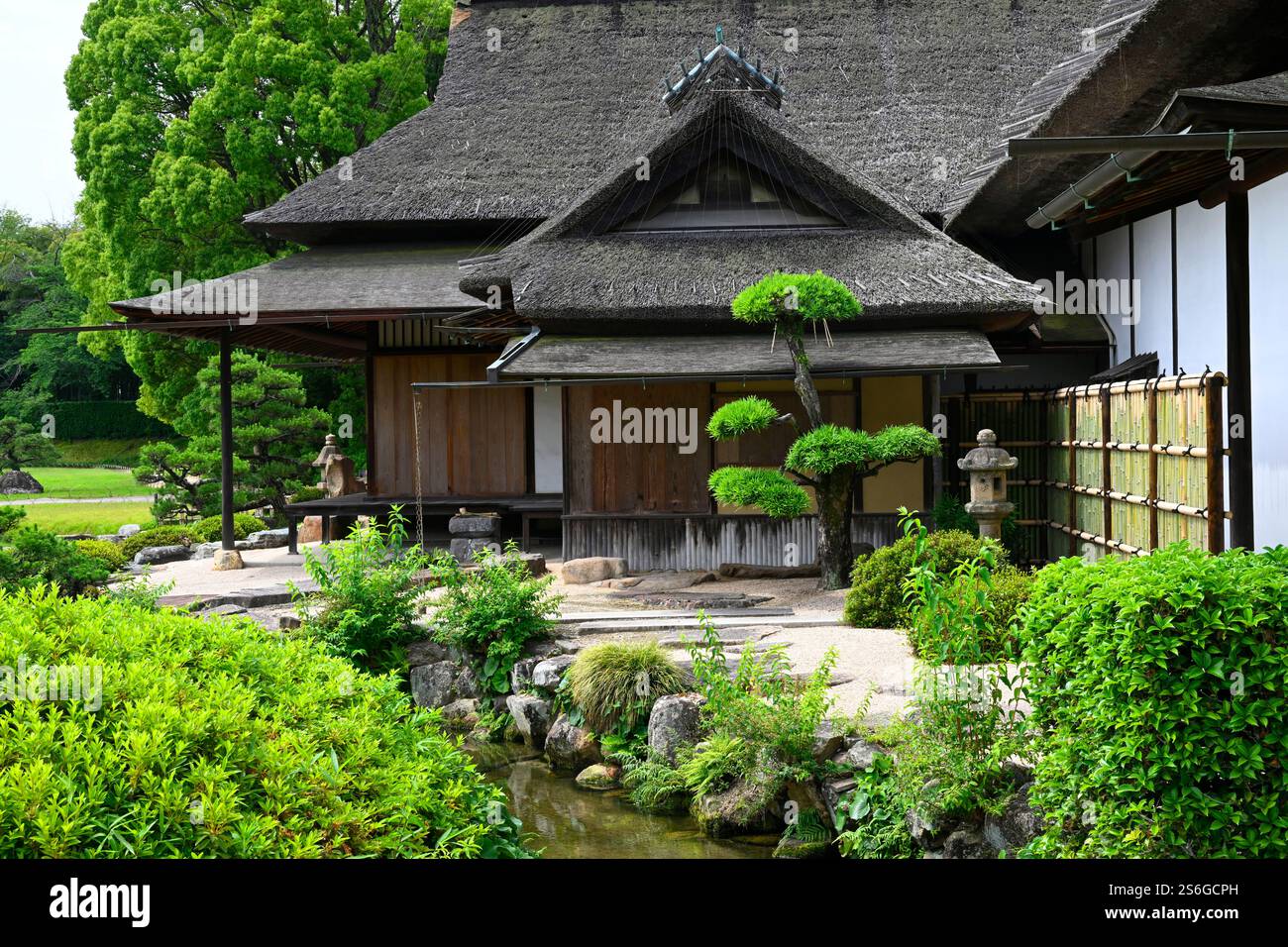 Japan, Okayama,Korakuen garden Stock Photo - Alamy