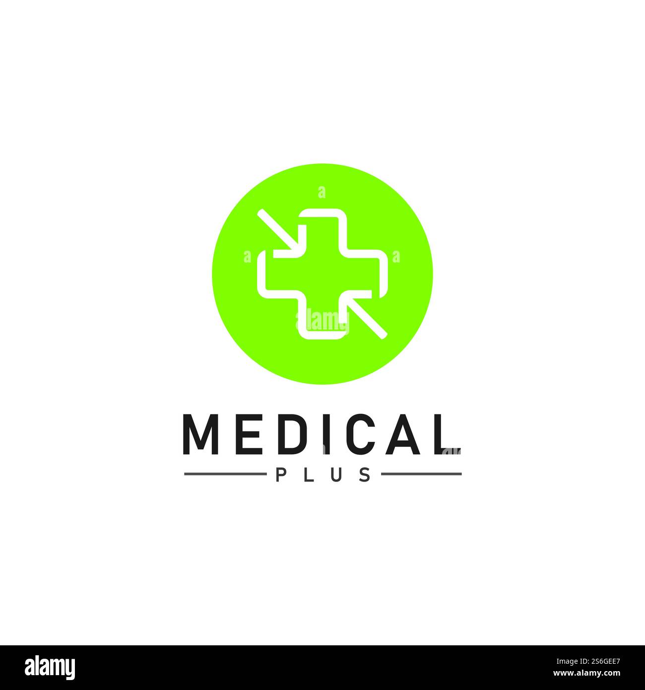 plus vector medical health template illustration icon Stock Vector ...