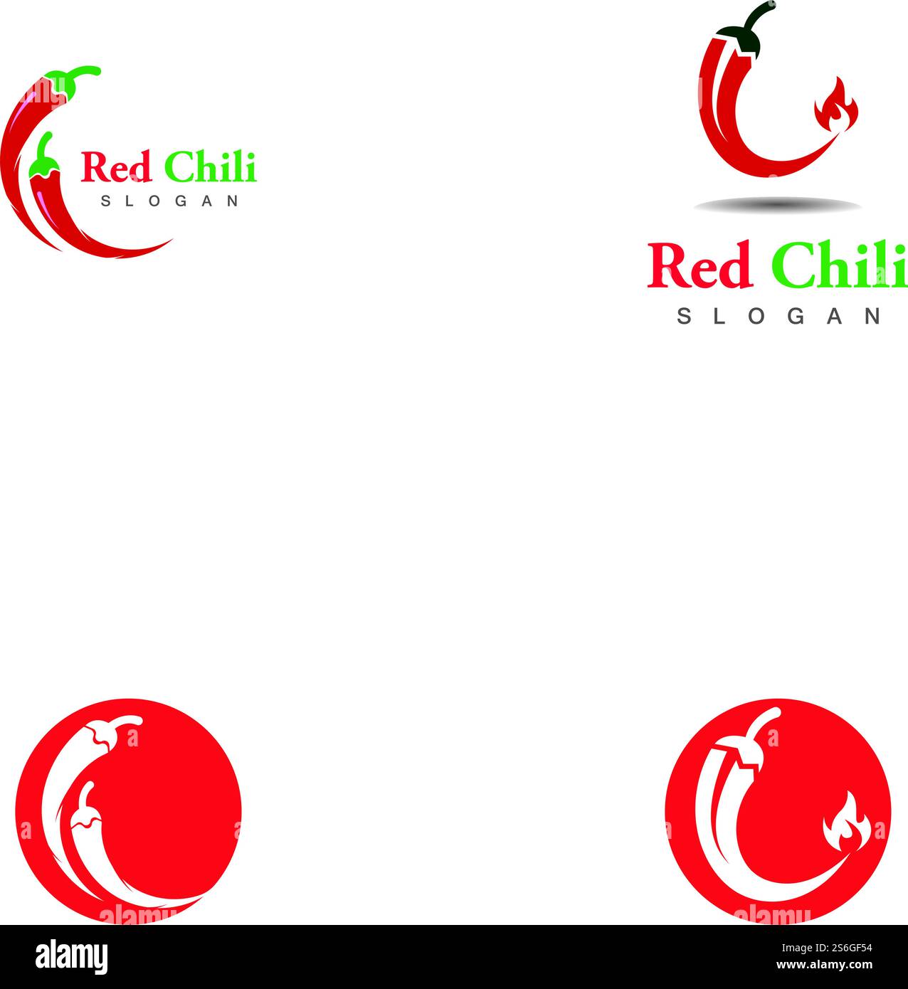 Red hot natural chili icon Template vector Illustration Stock Vector ...