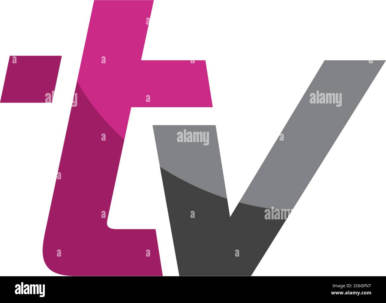 TV logo vector flat design Stock Vector Image & Art - Alamy