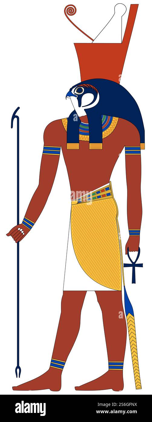 Horus Egyptian deity Stock Photo - Alamy