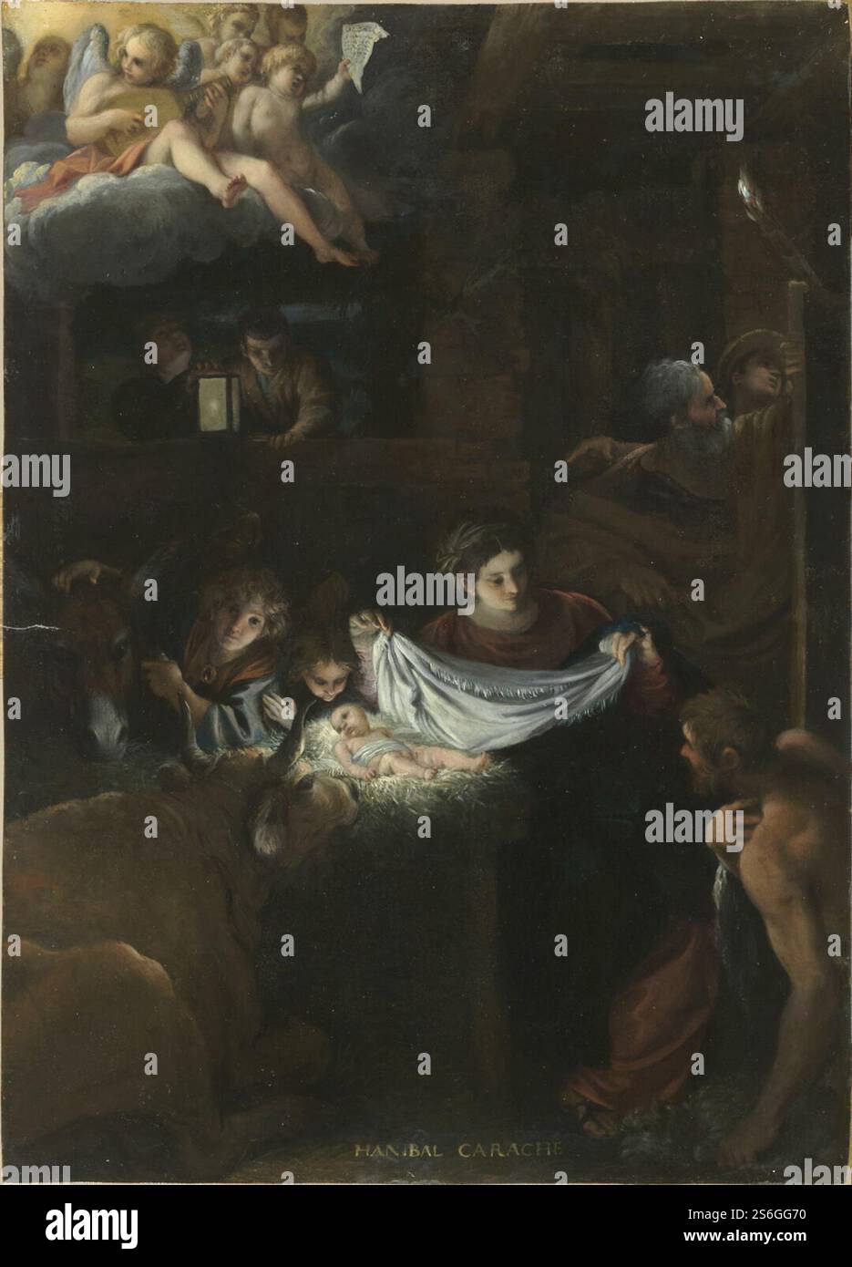 The Nativity of the Virgin is a painting by the Italian Baroque painter ...