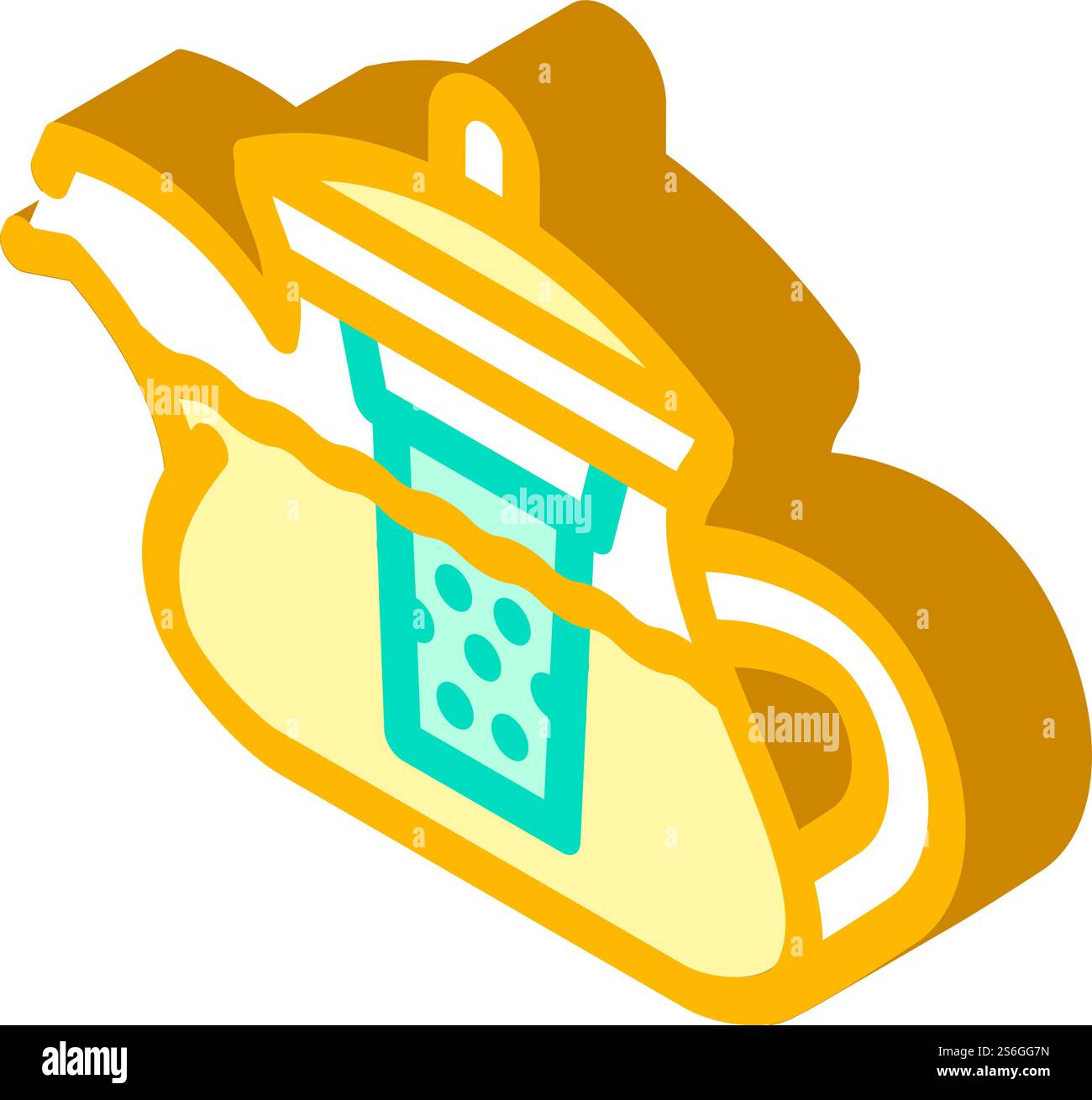 teapot for boiling tea isometric icon vector. teapot for boiling tea ...