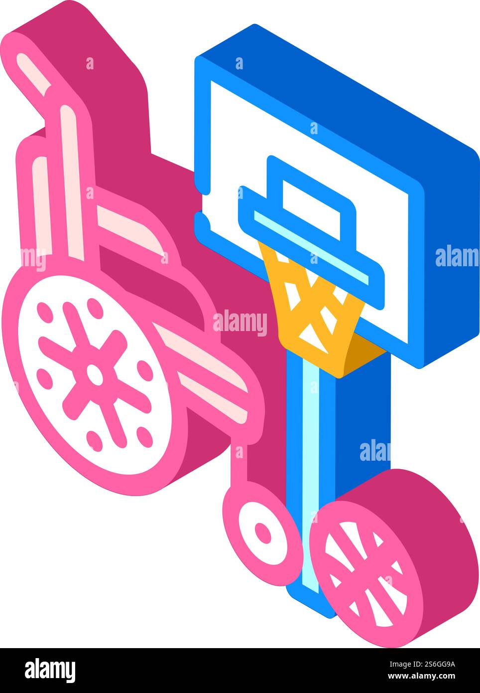 sport inclusive life isometric icon vector. sport inclusive life sign ...