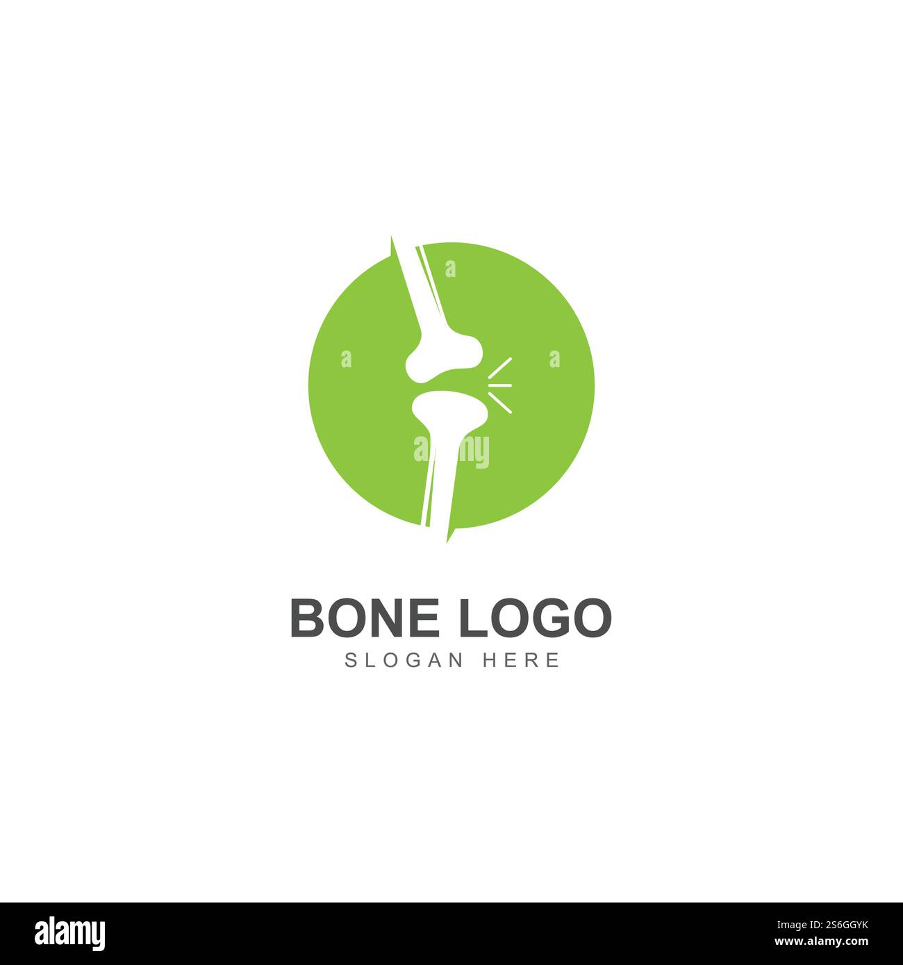bone logo icon vector design Stock Vector Image & Art - Alamy