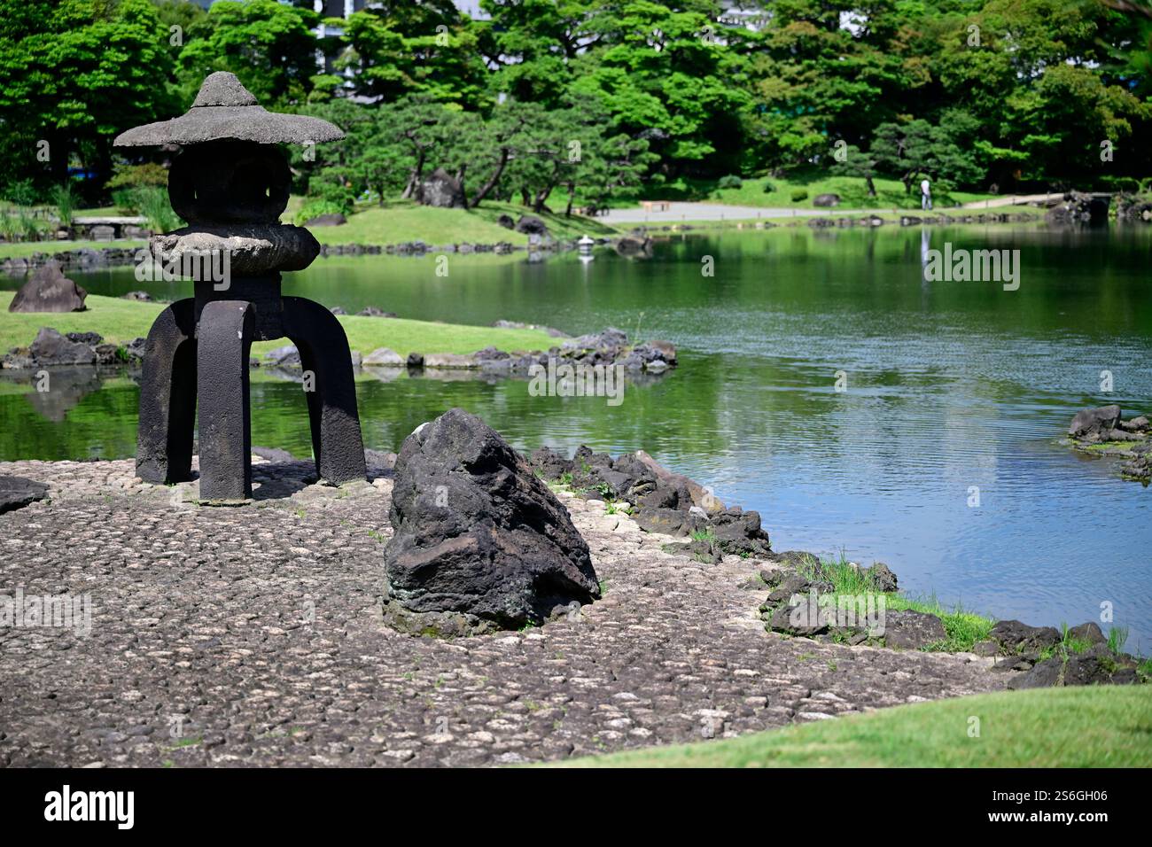 Kyu shiba rikyu tokyo hi-res stock photography and images - Alamy