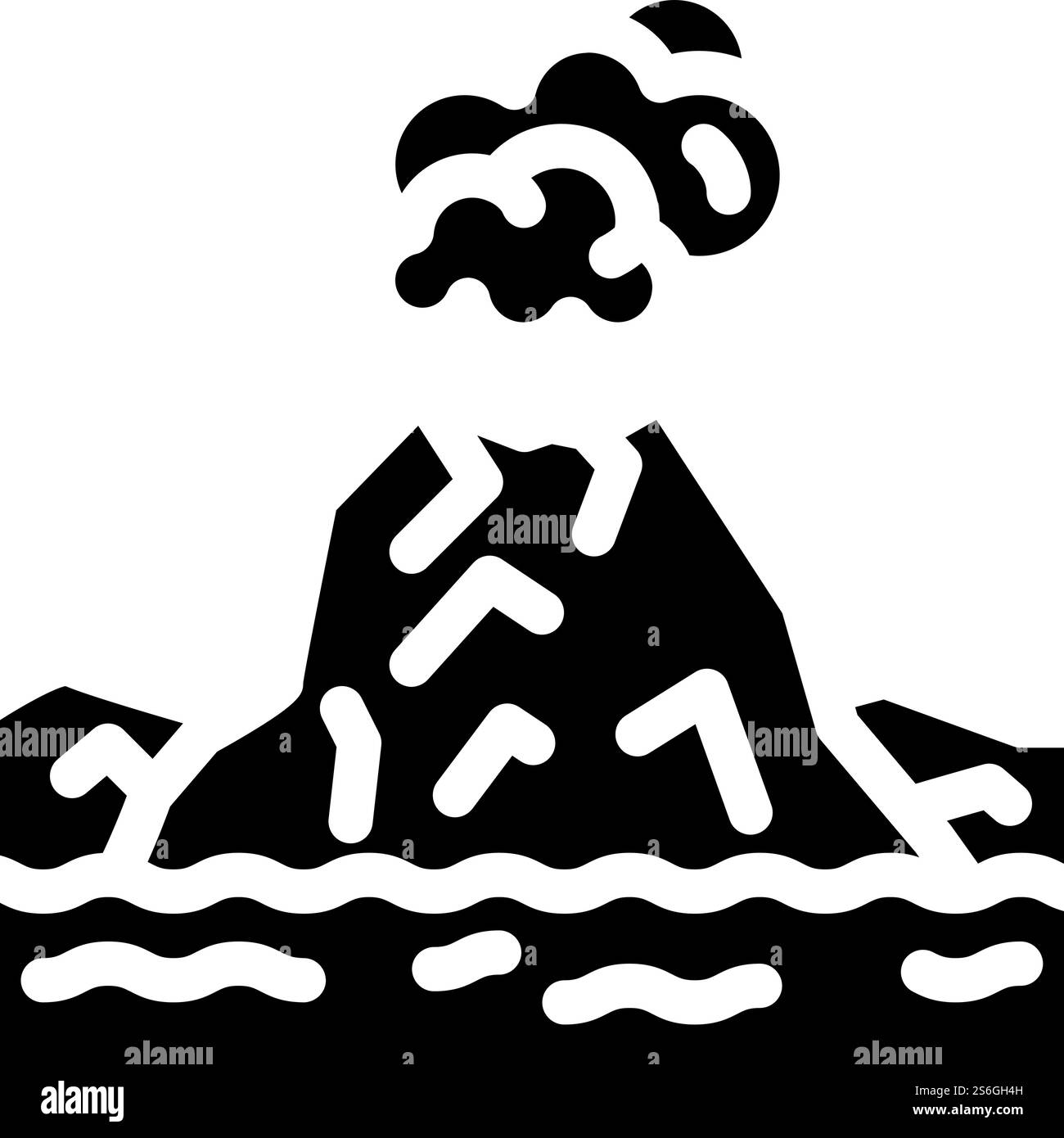 Volcano type shield dome Black and White Stock Photos & Images - Alamy