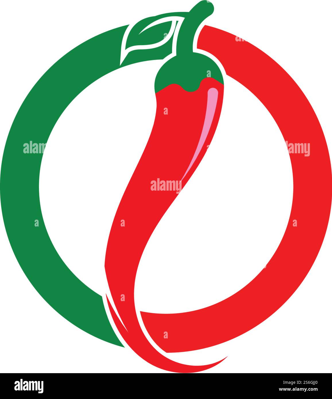 Red hot natural chili icon Template vector Illustration Stock Vector ...