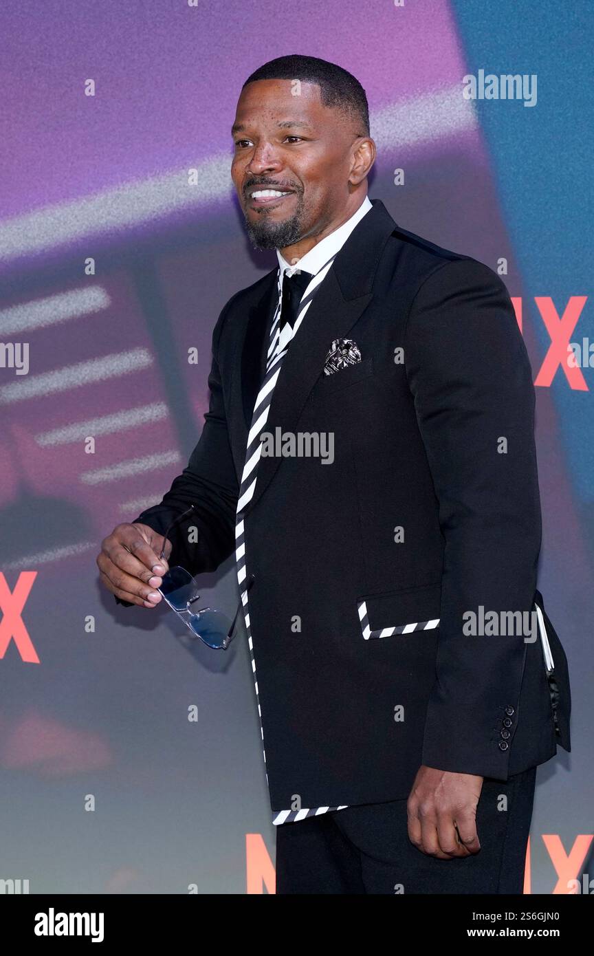Jamie Foxx beim Screening des Netflix Films 'Back in Action' im Zoo ...