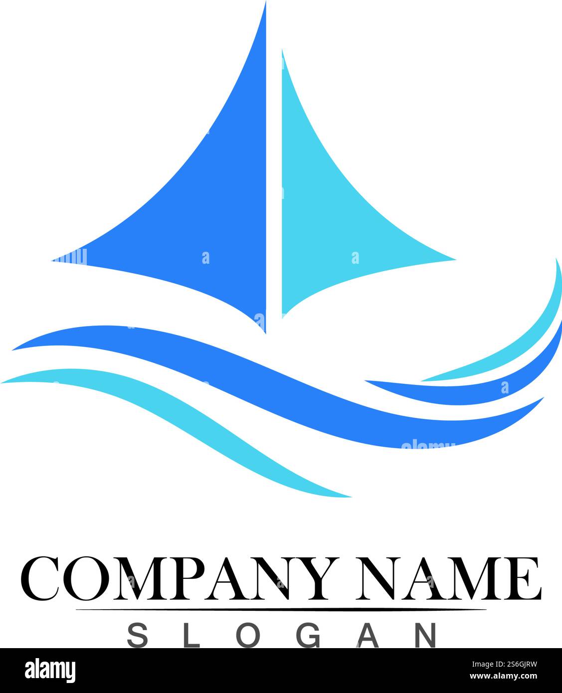 Ocean cruise liner ship silhouette simple linear logo Stock Vector ...