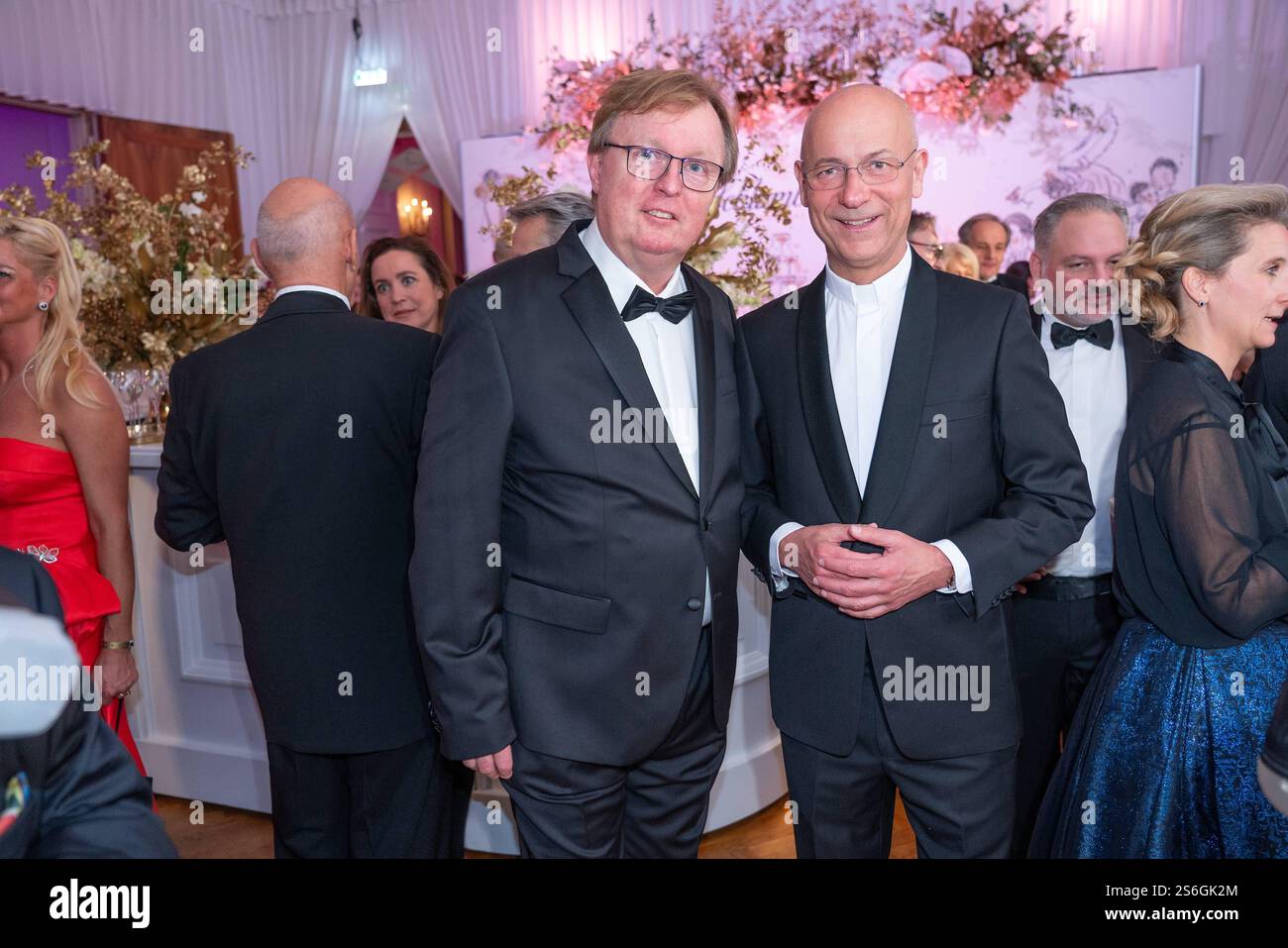 Vienna, Austria. 16th Jan, 2025. Zuckerbäckerball at Wiener Hofburg in ...