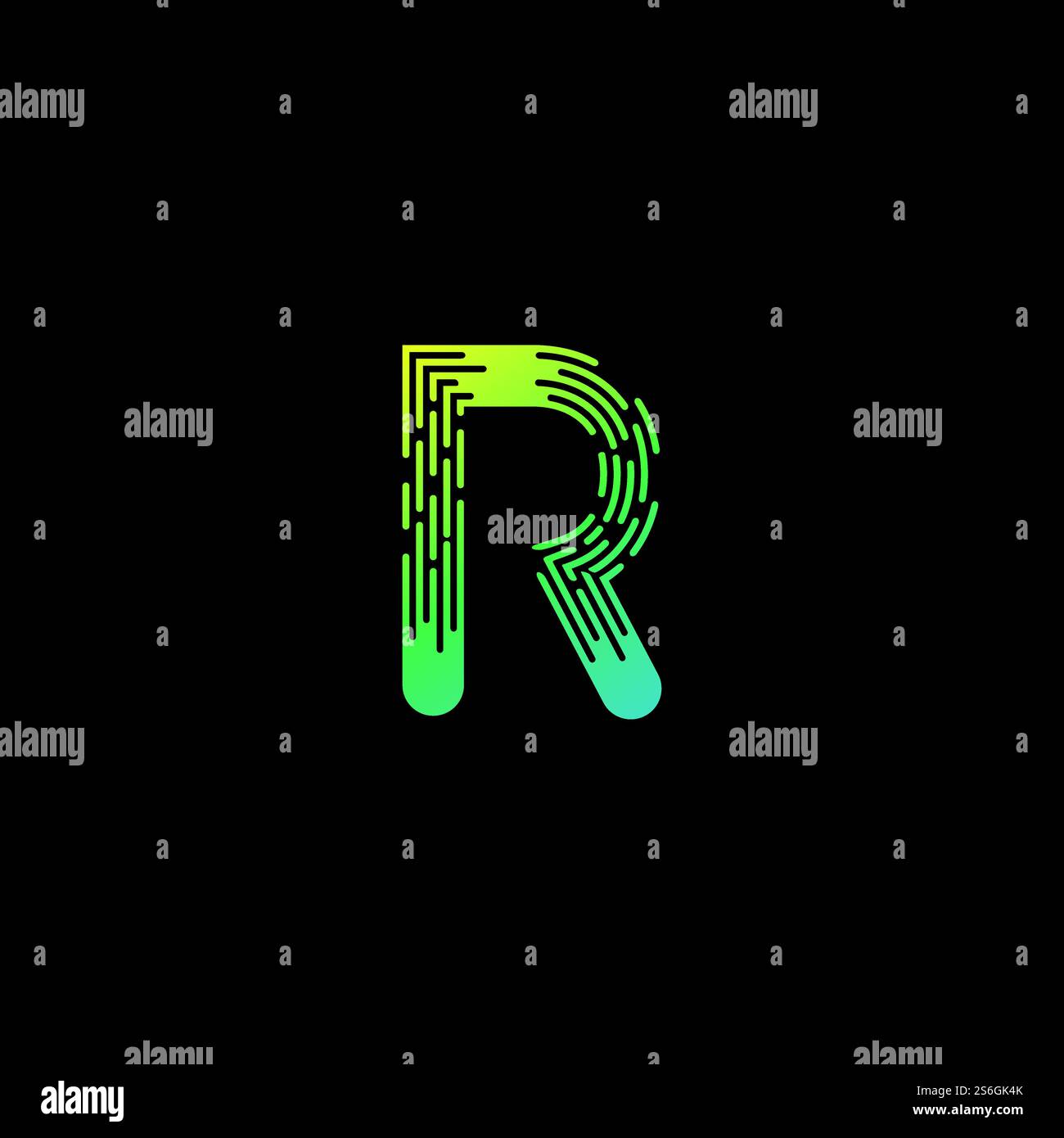 Modern R Initial letter alphabet font logo vector design Stock Vector ...