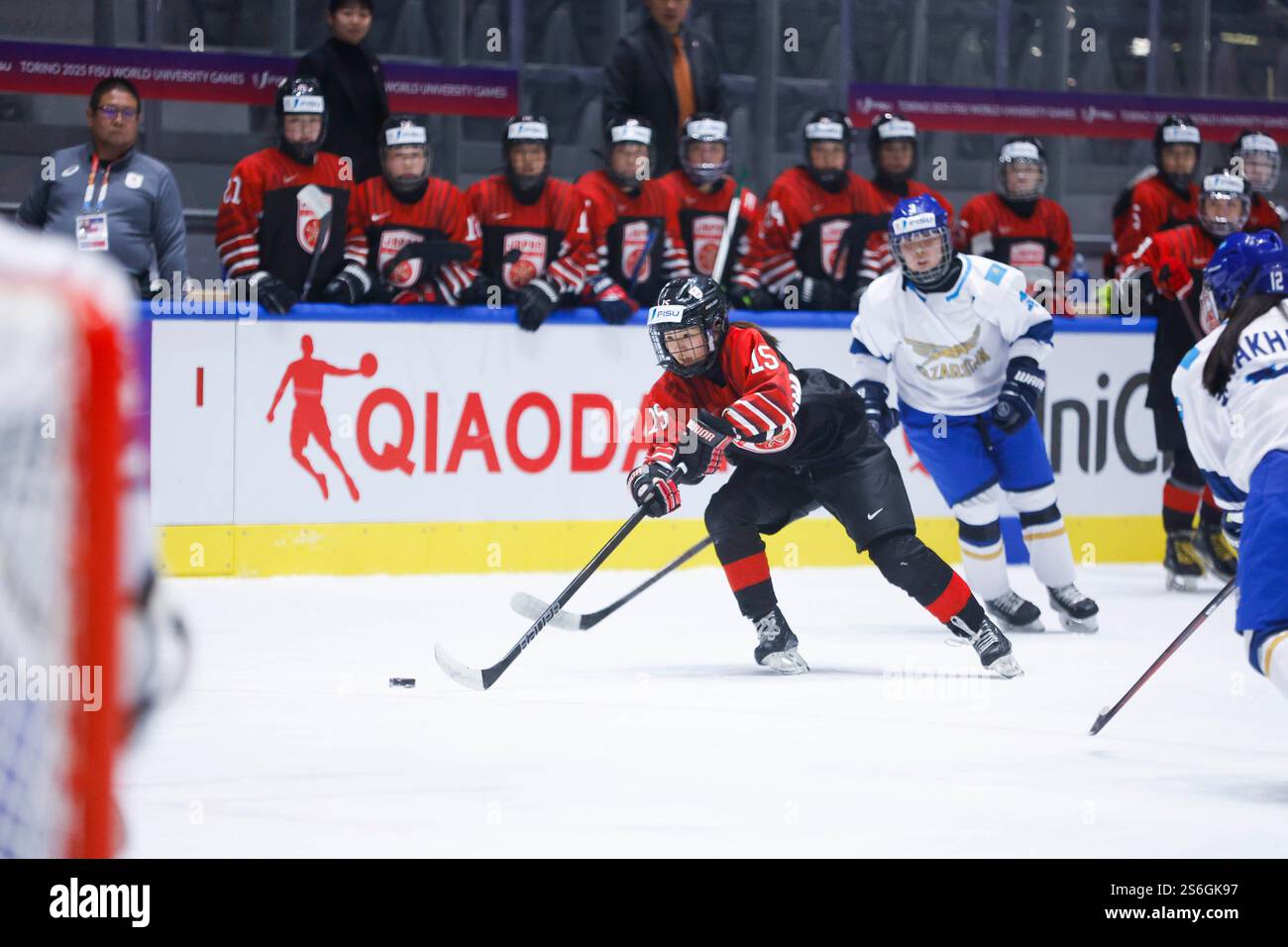 Turin, Italy. 12th Jan, 2025. Minami Kamada (JPN) Ice Hockey : Women's ...