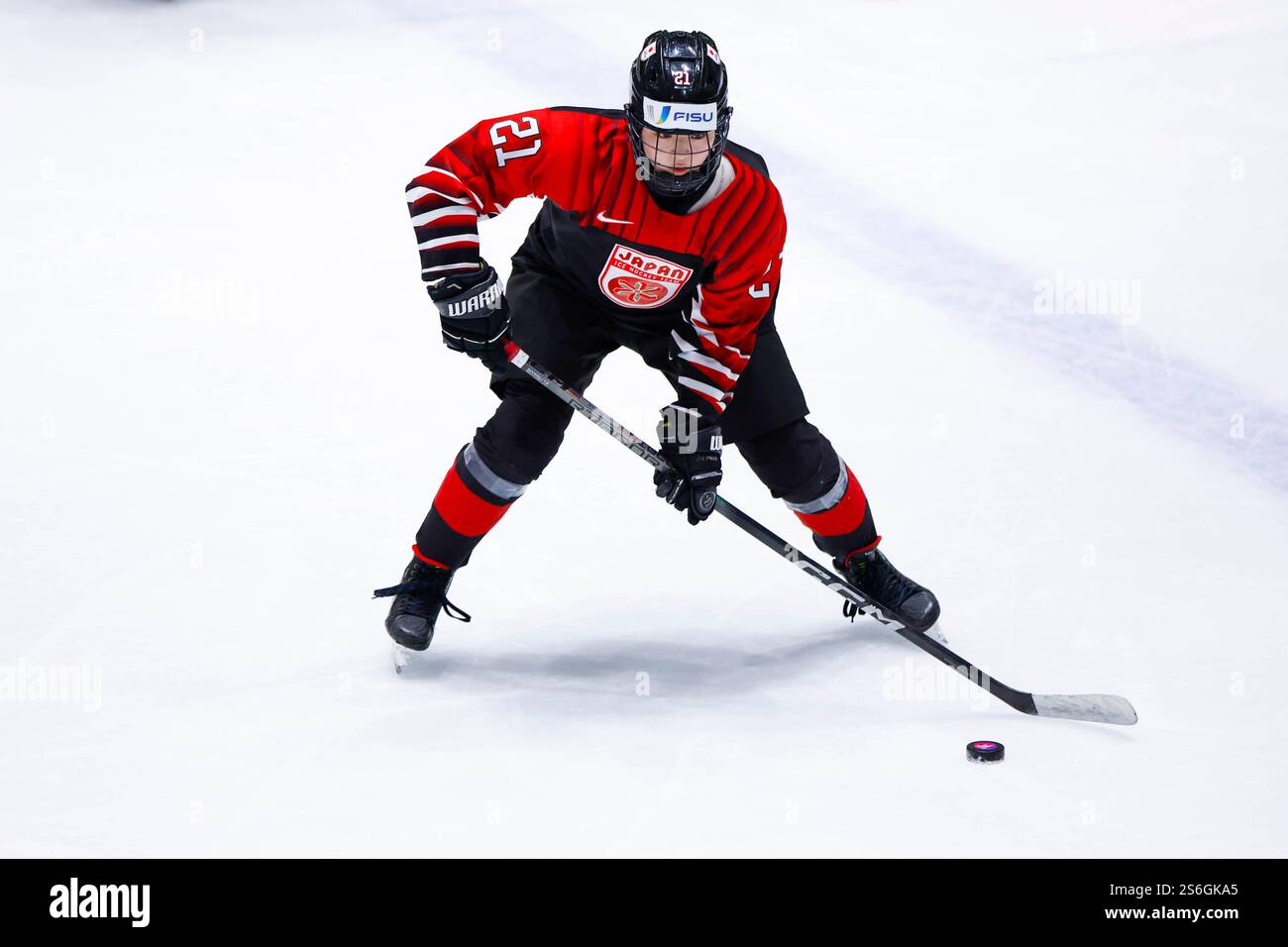 Turin, Italy. 12th Jan, 2025. Ruka Kiyokawa (JPN) Ice Hockey : Women's ...