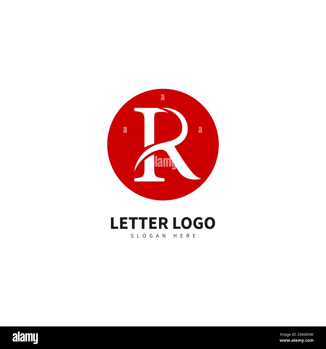 R letter vector logo abstract Stock Vector Image & Art - Alamy
