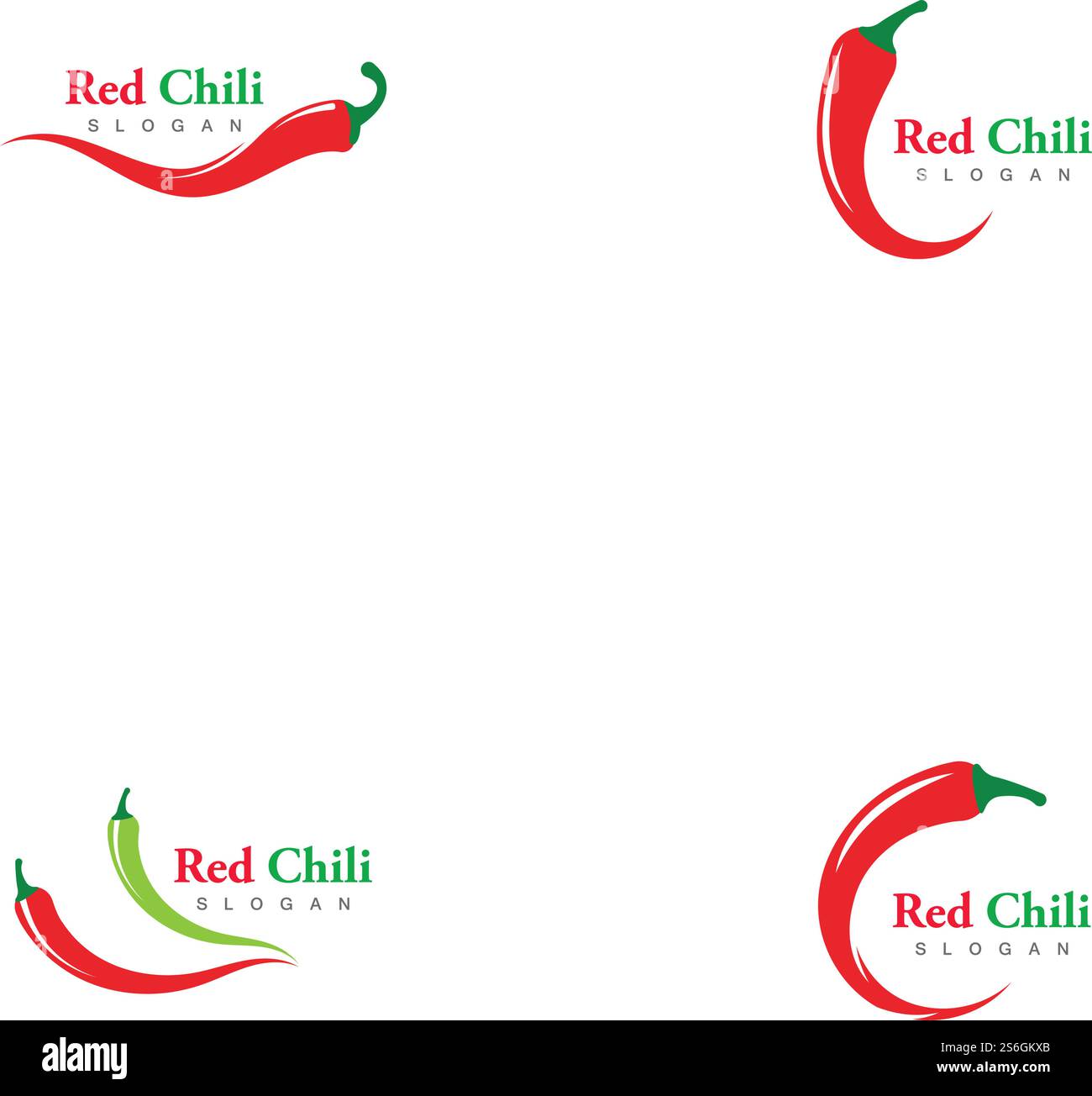 Red hot natural chili icon Template vector Illustration Stock Vector ...