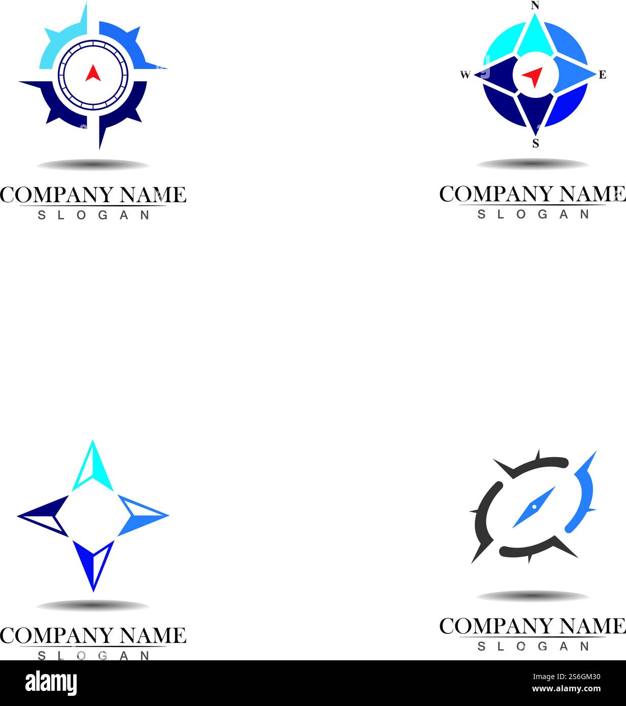Vector - Compass signs and symbols logo Stock Vector Image & Art - Alamy