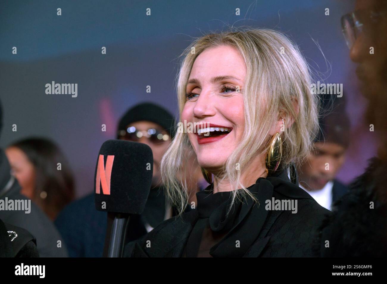 Cameron Diaz beim Screening des Netflix Films 'Back in Action' im Zoo ...