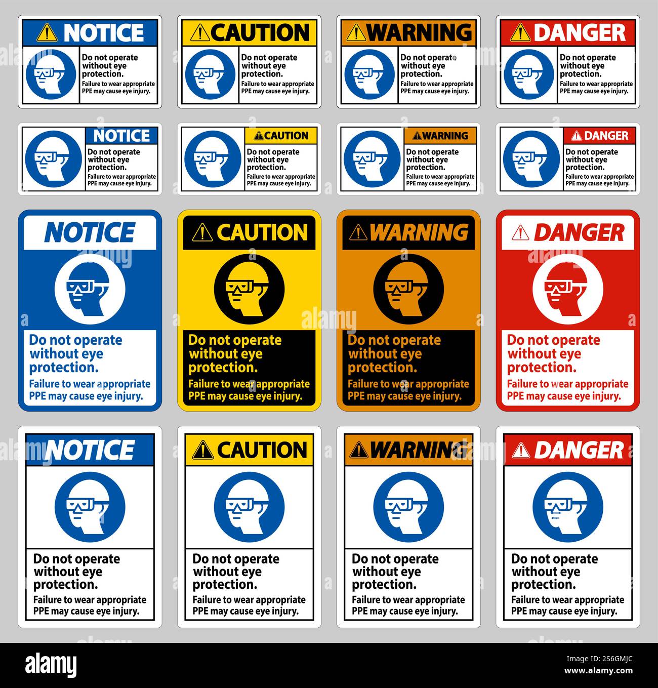 Do Not Operate Without Eye Protection, Failure To Wear Appropriate PPE ...