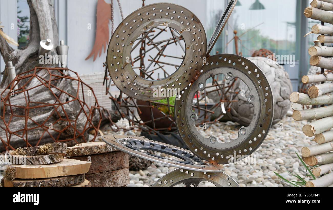 Beautiful natural installation metal hi-res stock photography and images - Alamy