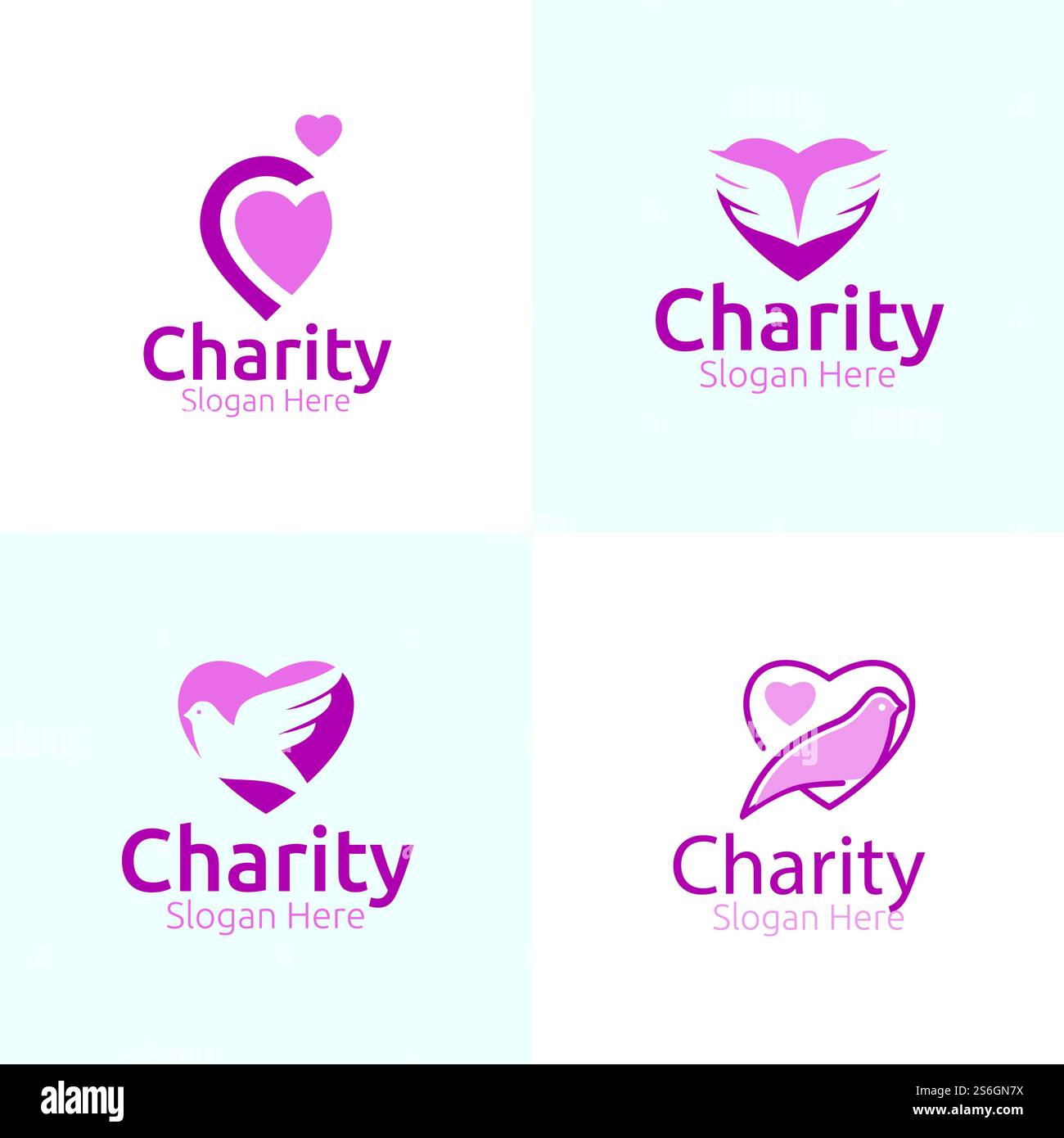 Helping Hand Charity Foundation Creative Logo for Voluntary Church or ...